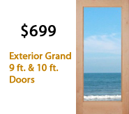 Grand 9 & 10 Ft Exterior Front Doors | ETO Doors